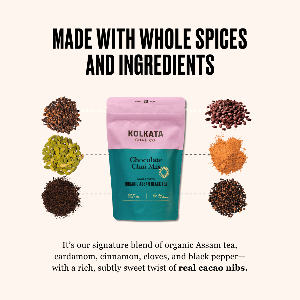Chocolate Chai Mix – Kolkata Chai Co