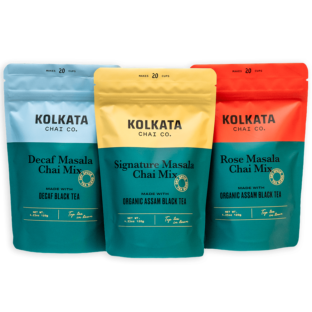 "Chai Trio" Variety Pack – Kolkata Chai Co